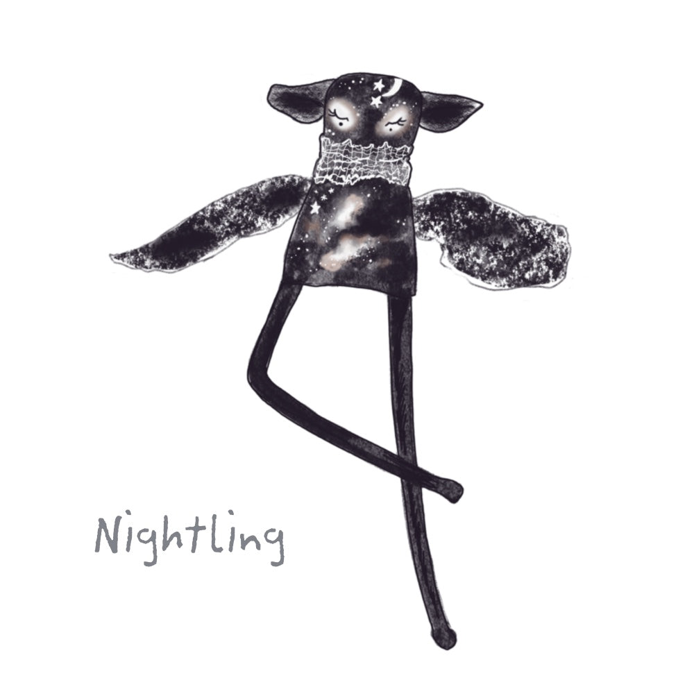 Wall Decal - Pixie - 'Nightling' – The Wish Pixies