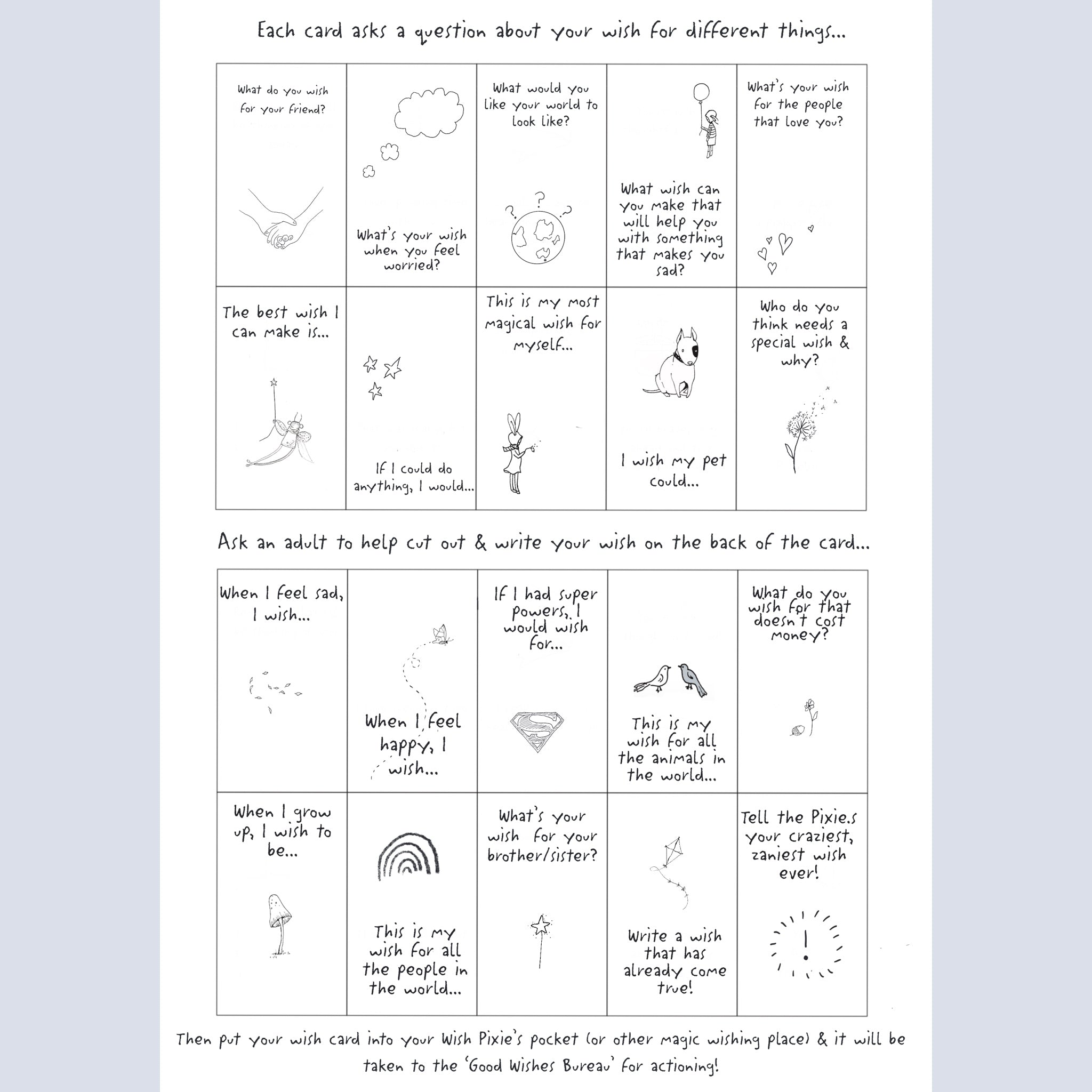 Pixie Messages – The Wish Pixies